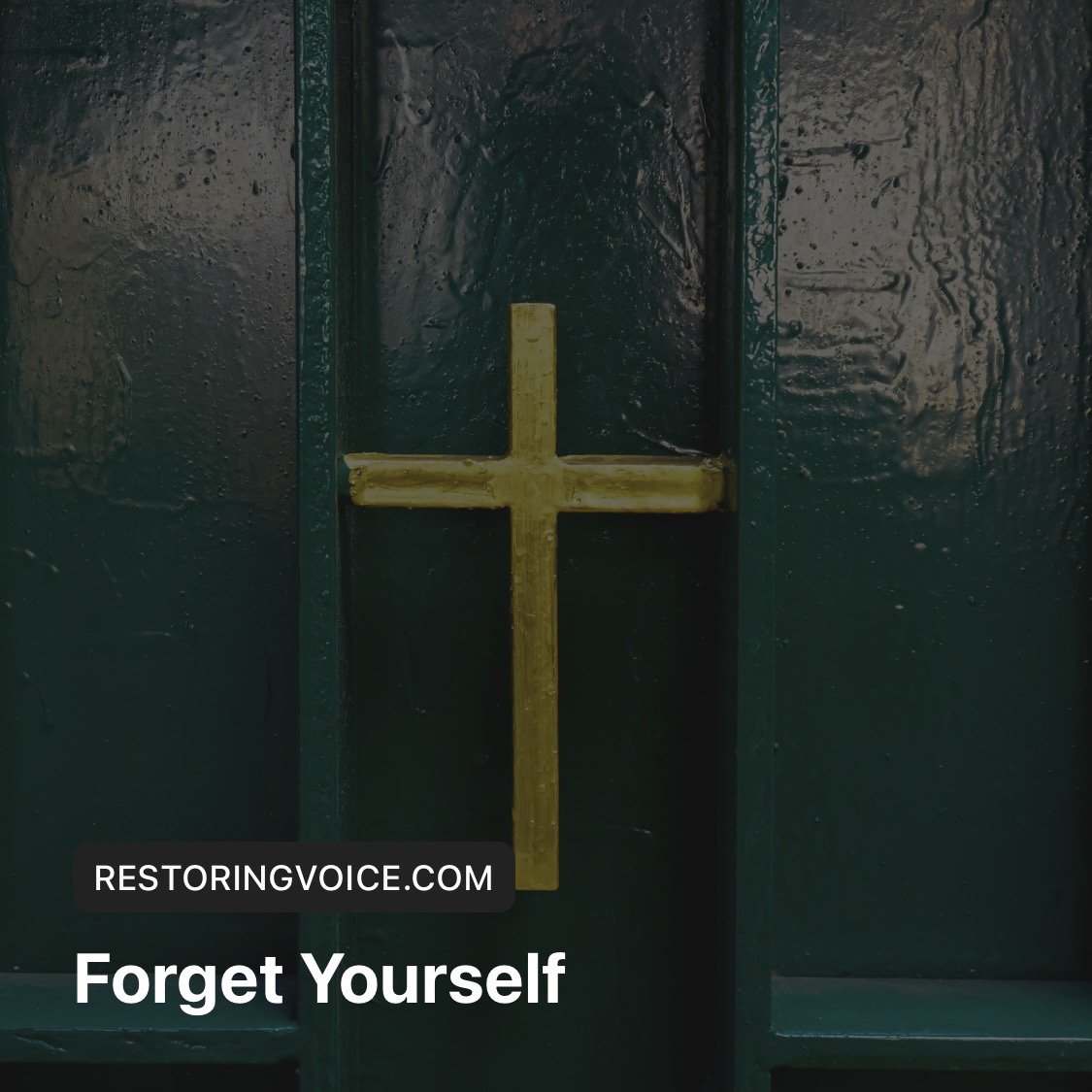 Forget Yourself – Restoring Voice