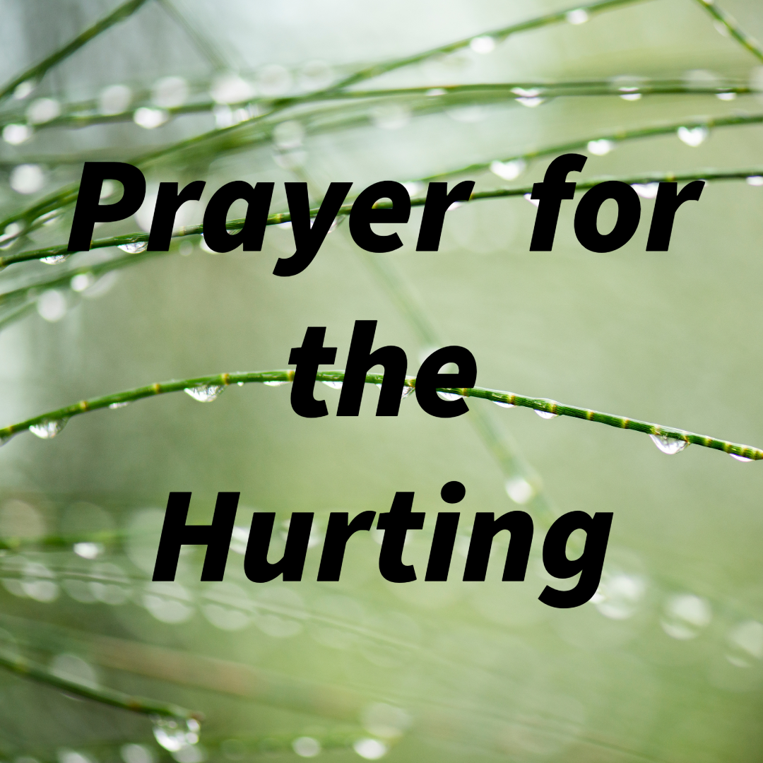 Prayers for the hurting – Restoring Voice